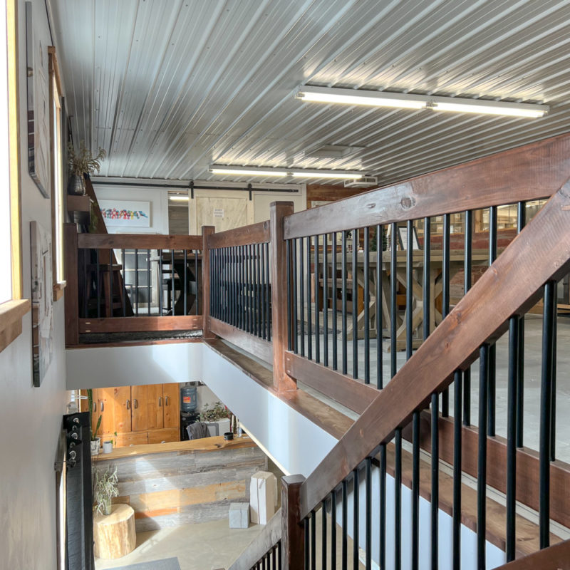 Hand Railing & Trim Boards - Prairie Barnwood